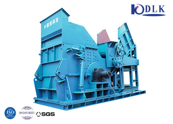 Automatic Steel Iron Small Scrap Metal Shredder High Efficiency Production