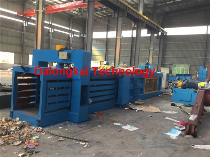Crate Plastic Horizontal Baling Machine Push Button Operation Available